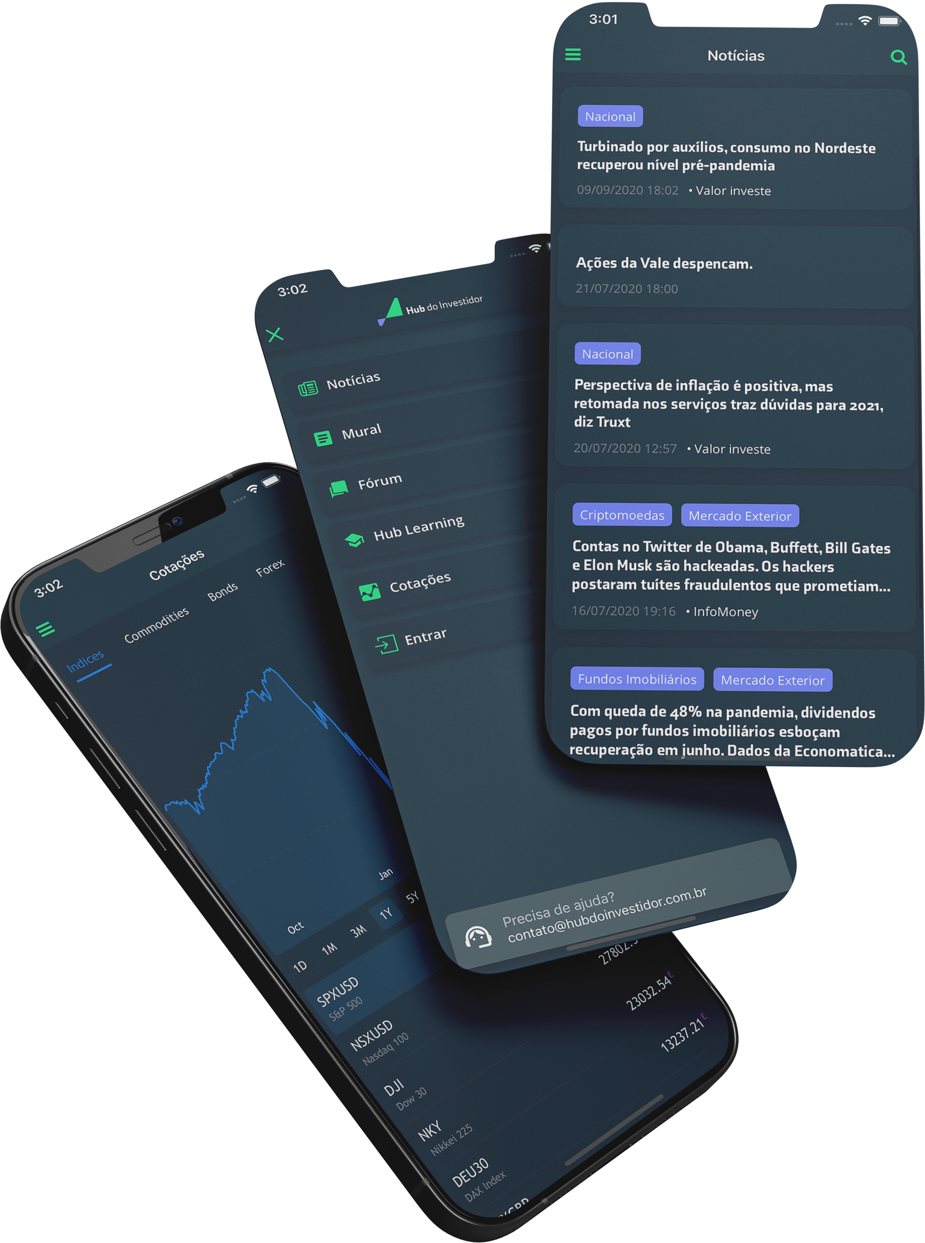 Hub do Investidor - Devmaker - Business Driven Technology